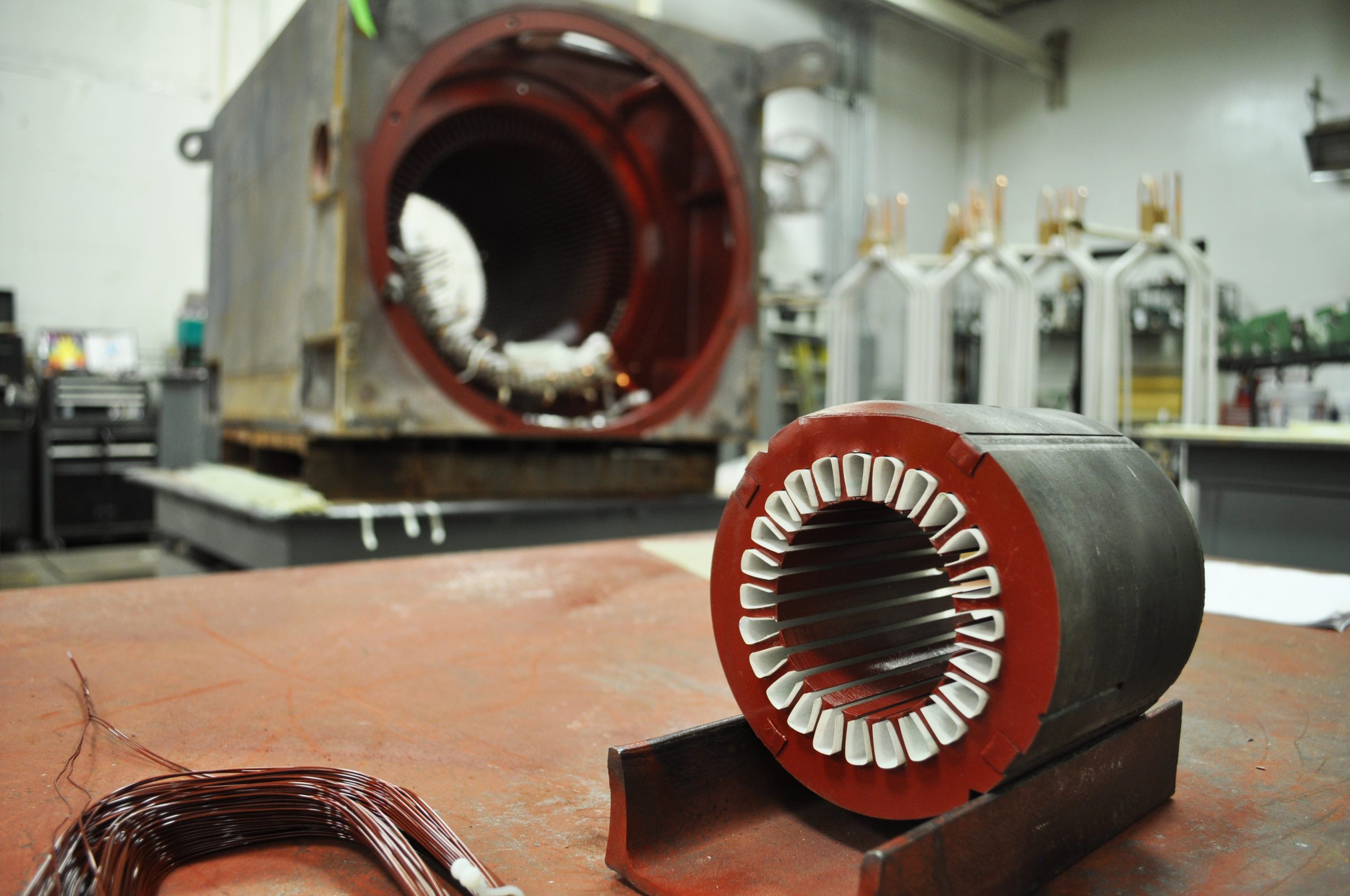 In-Shop Motor Repair, Testing & Maintenance Services